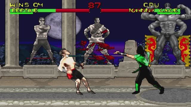 Mortal Kombat Remake SEGA Genesis 04 Reptile