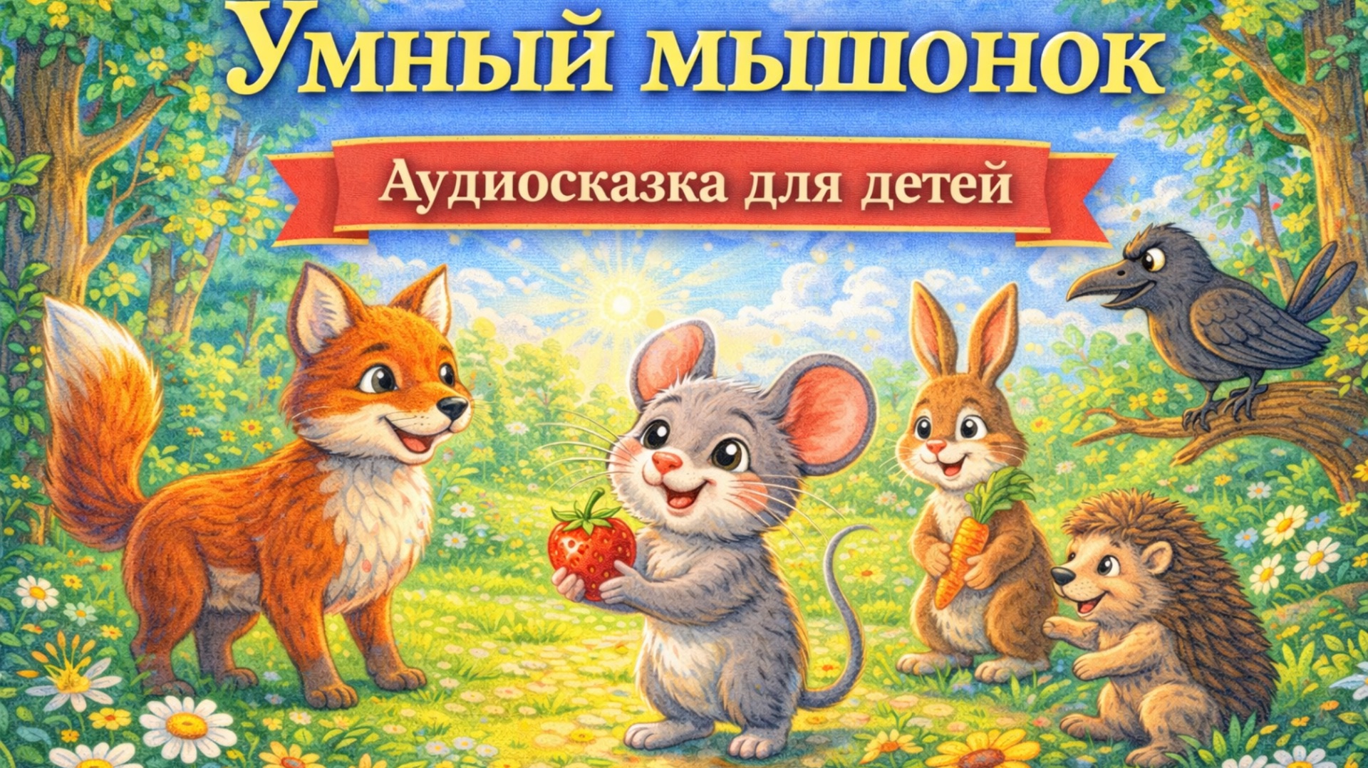 Умный мышонок | Аудиосказка для детей