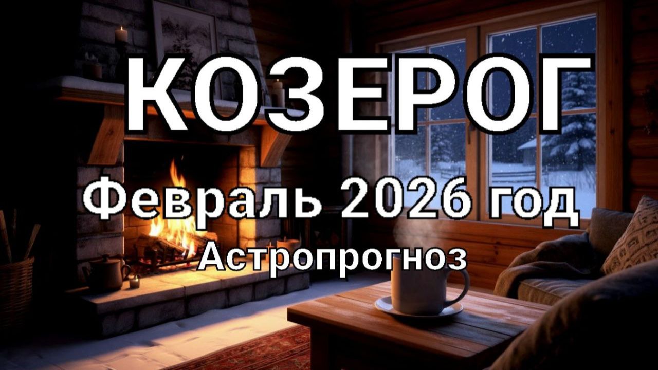 КОЗЕРОГ. Февраль 2026 год. Астропрогноз