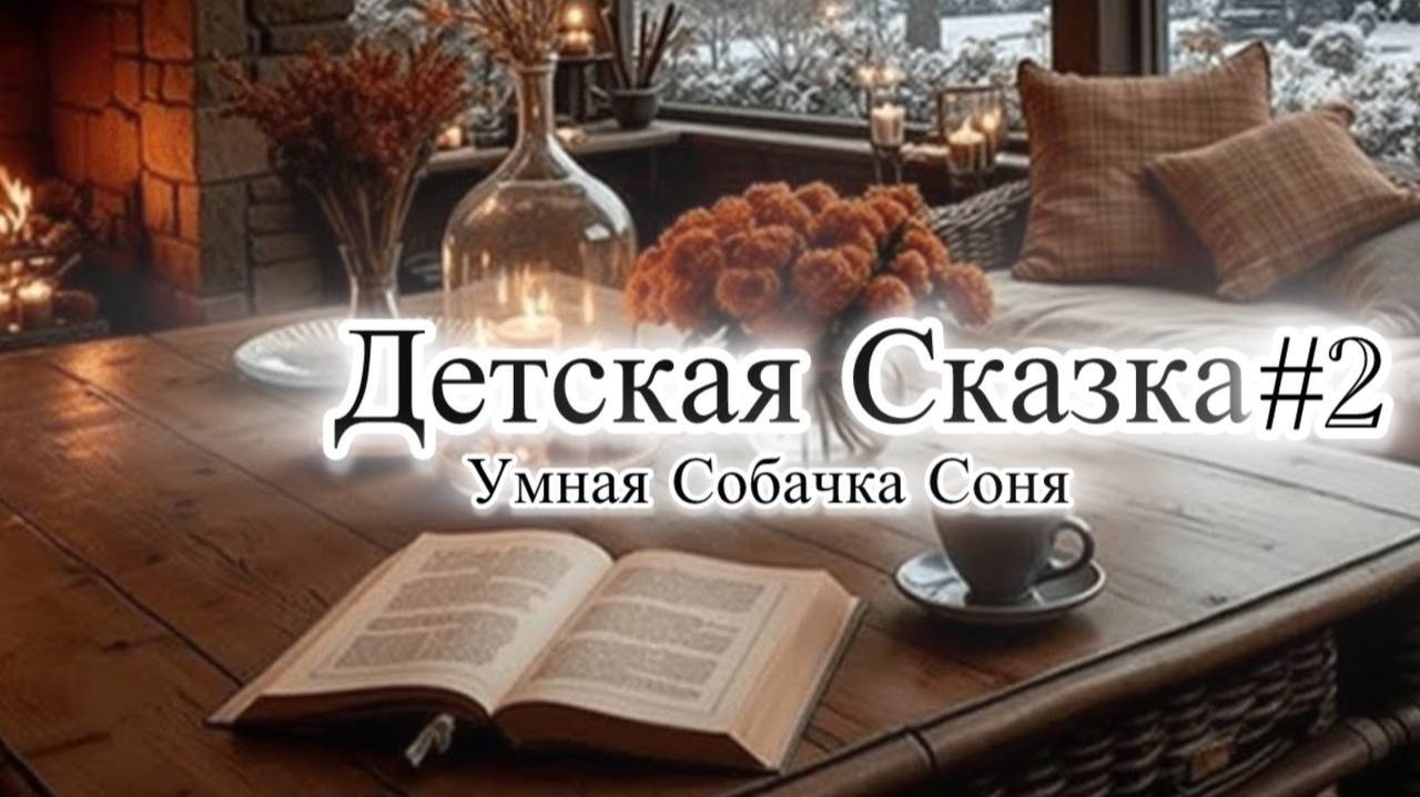 Умная Собачка Соня |Сказка для Детей  #2 🐶❤️Детская Сказка на ночь и не только💤✨