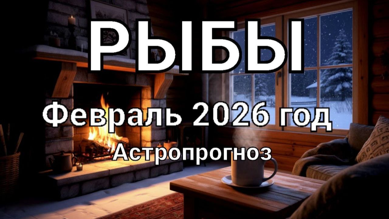 РЫБЫ. Февраль 2026 год. Астропрогноз