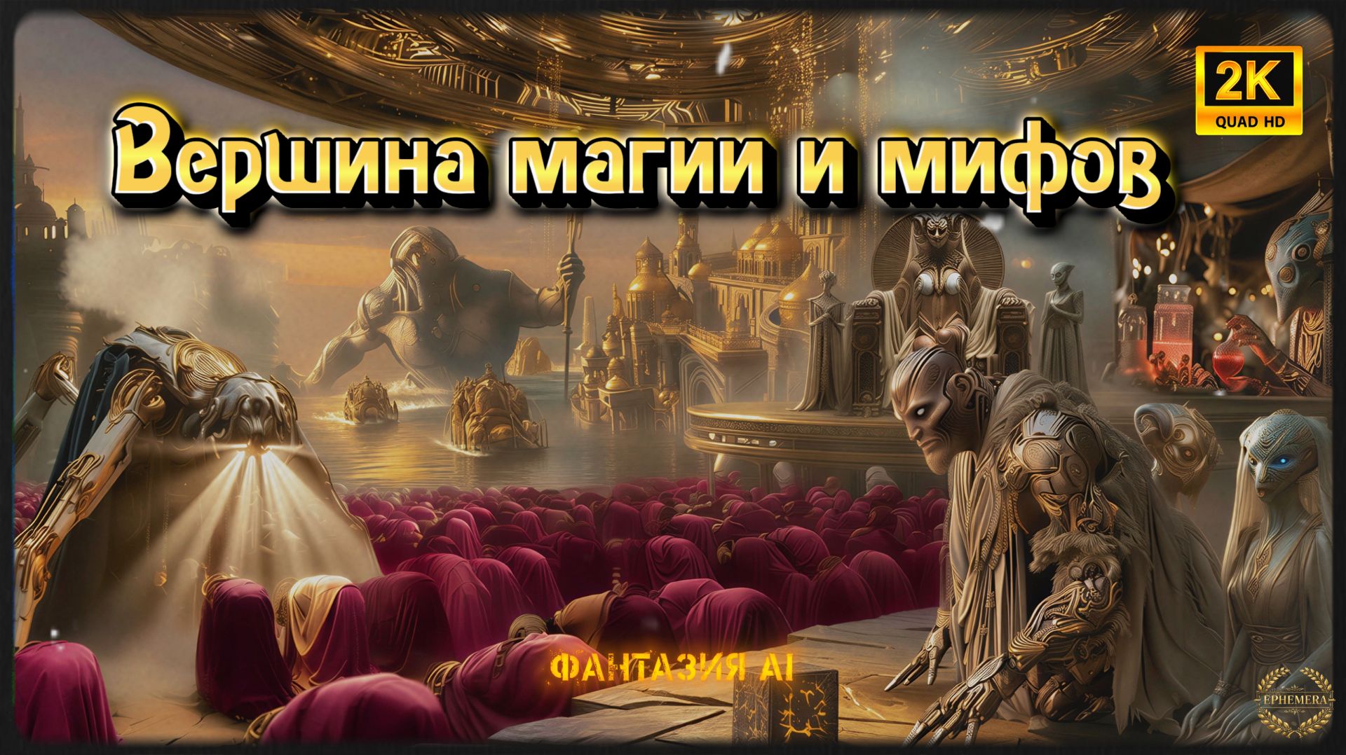 Величие мира: магия, мифология и технологии✨🏛️🌊