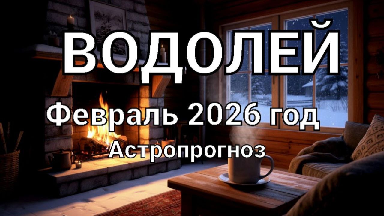 ВОДОЛЕЙ. Февраль 2026 год. Астропрогноз