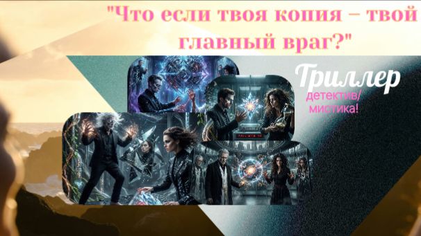Аудиокнига"Что если твоя копия -твой главный враг?"