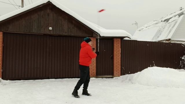 Разминка с тренировочной девятизвенной цепью Цзюцзебянь в деревне