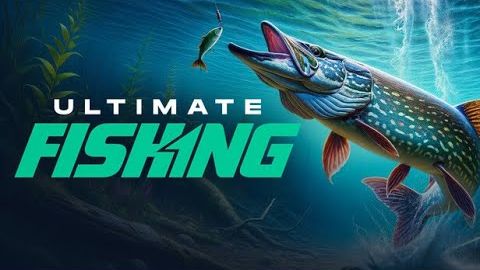Играем в Ultimate Fishing® Simulator ловим байкальского омуля,сига на зимнем оз.Байкал.
