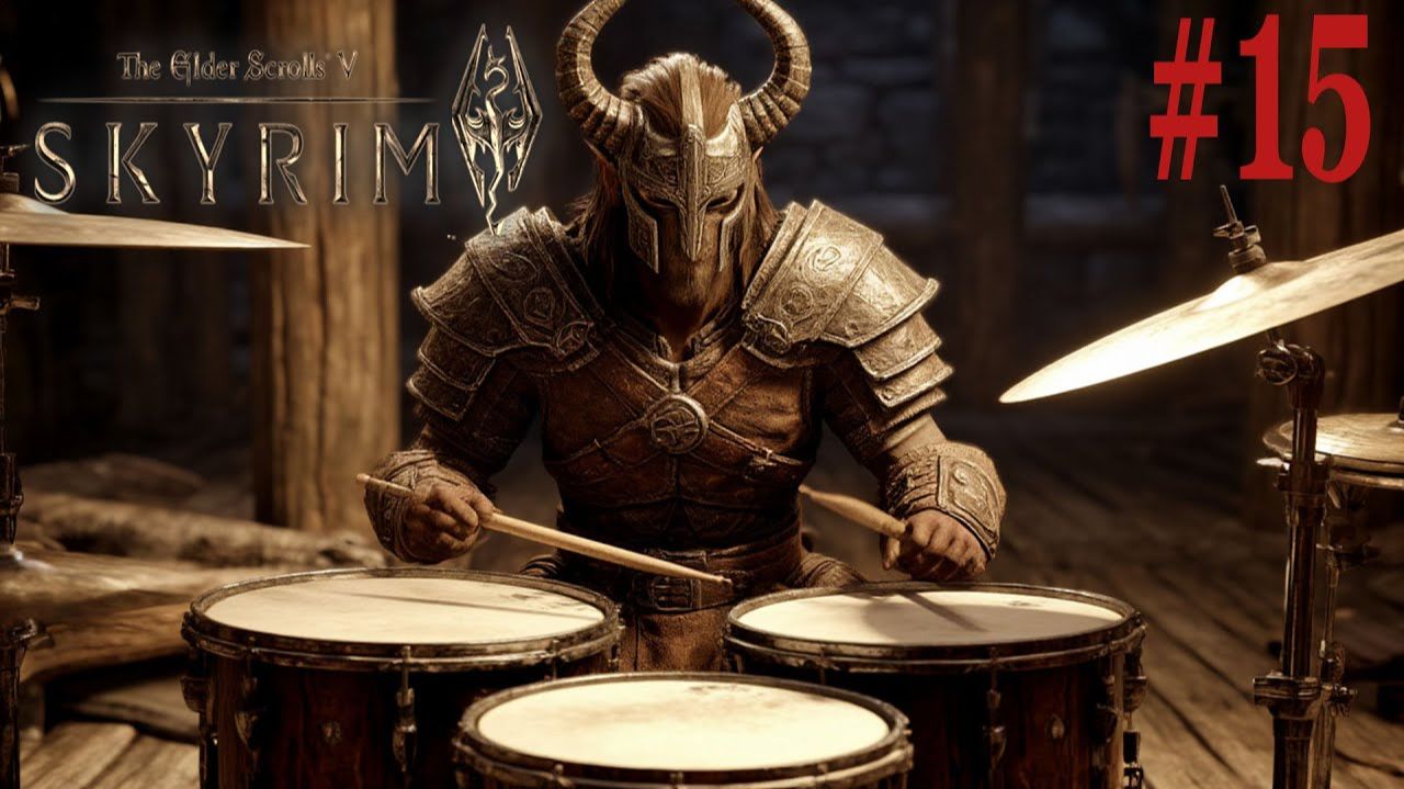 Скайрим Весёлое прохождение с выживанием 15 Серия