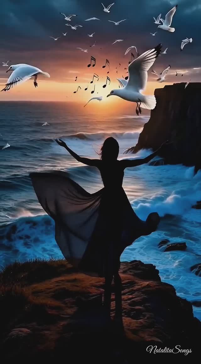 Симфония души ✨ В этой песне — всё, о чём шепчет вечность #КосмическаяБаллада #AIArt