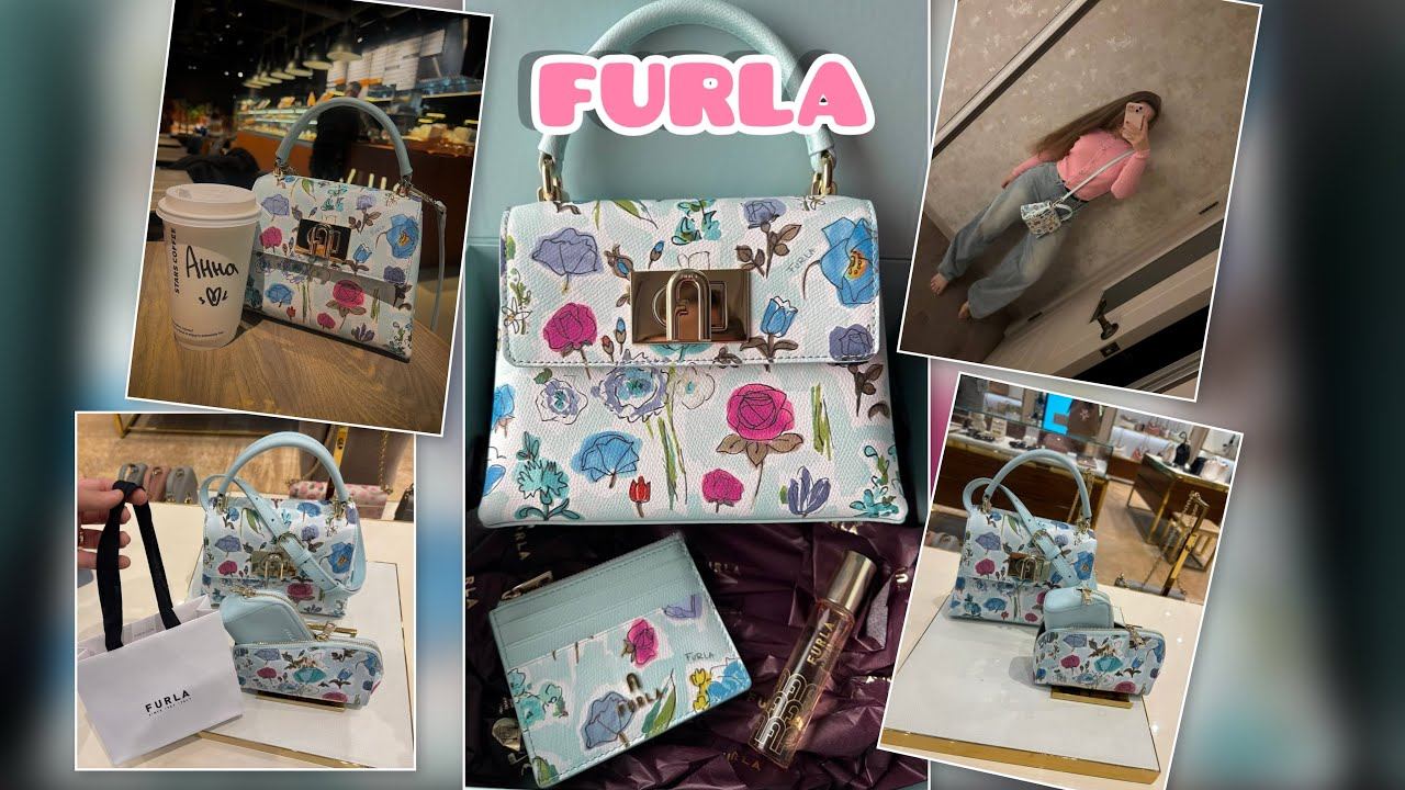 Распаковка FURLA сумки, картхолдера и парфюма