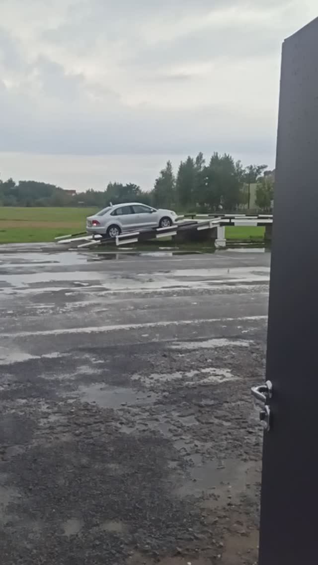 ЭКЗАМЕНАЦИОННАЯ ПЛОЩАДКА ГАИ МОГИЛЕВА. ЭЛЕМЕНТ ЭСТАКАДА