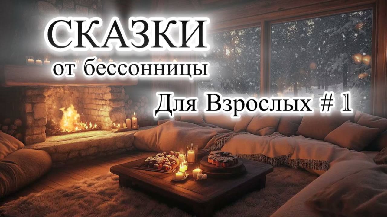 Успокаивающие Сказки от Бессонницы | Для Взрослых #1💤Уютные Рассказы для Сна и Отдыха ☃️