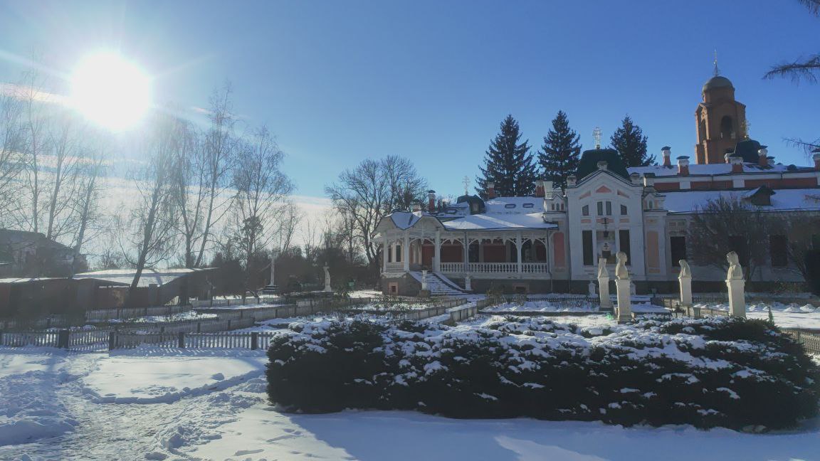 Ризоположенческий мужской монастырь.04.01.2026