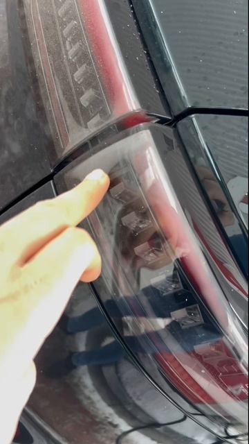 Запотели задние фонари - Chery tiggo 9.