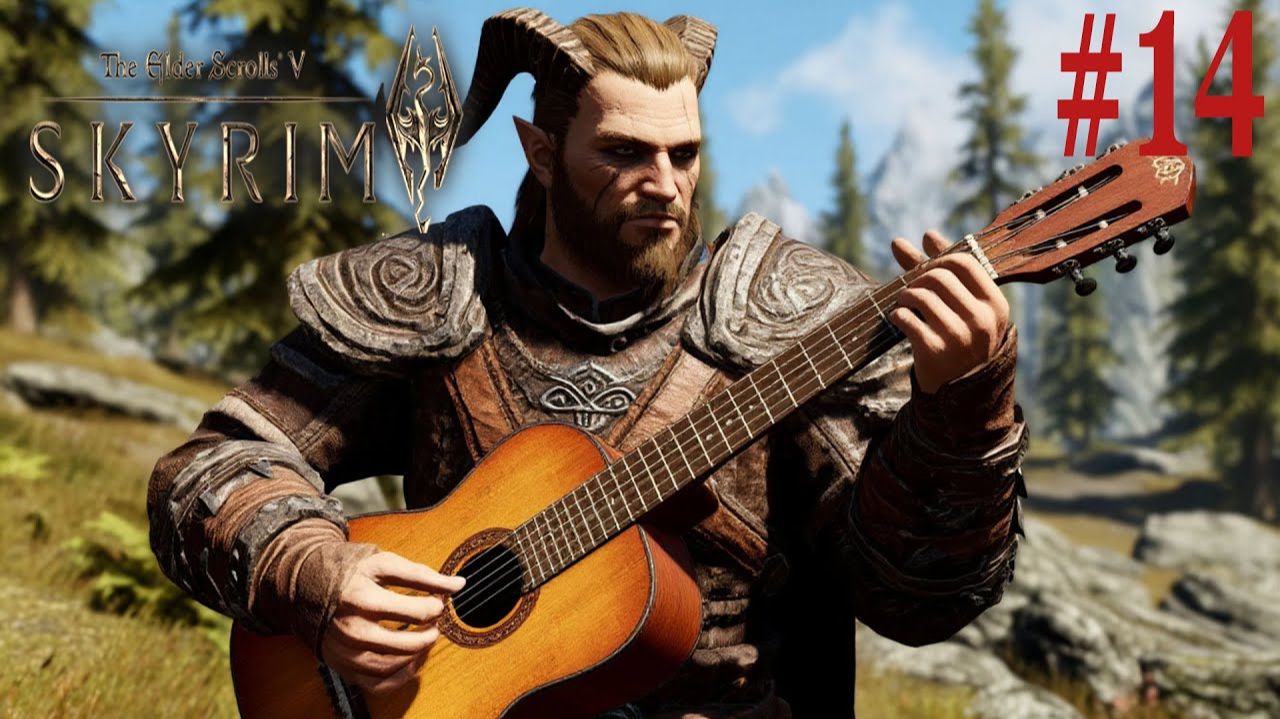 Скайрим Весёлое прохождение с выживанием 14 Серия