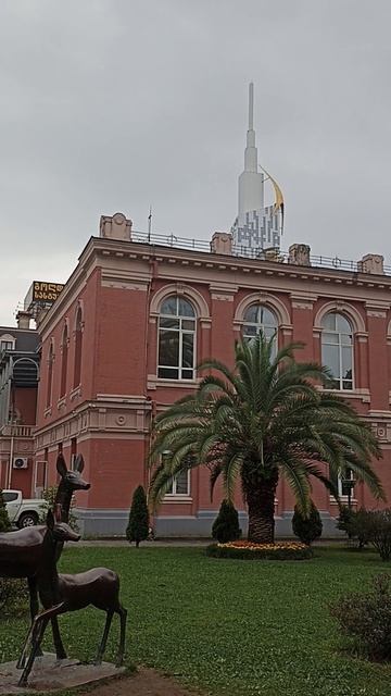 В окрестностях площади Европы в Батуми (Грузия) 15.07.2025