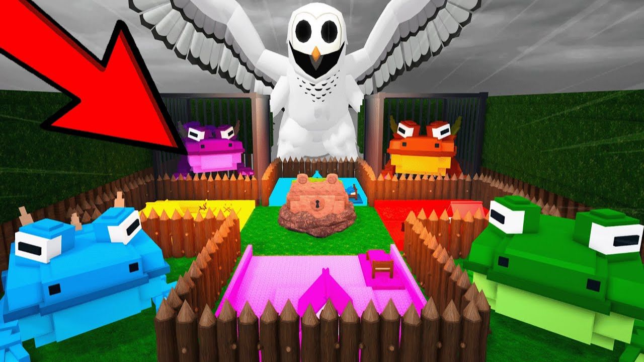 Я построил КРУТУЮ БАЗУ для ЛЯГУШЕК за 99 НОЧЕЙ В ЛЕСУ ROBLOX / Вторжение лягушек