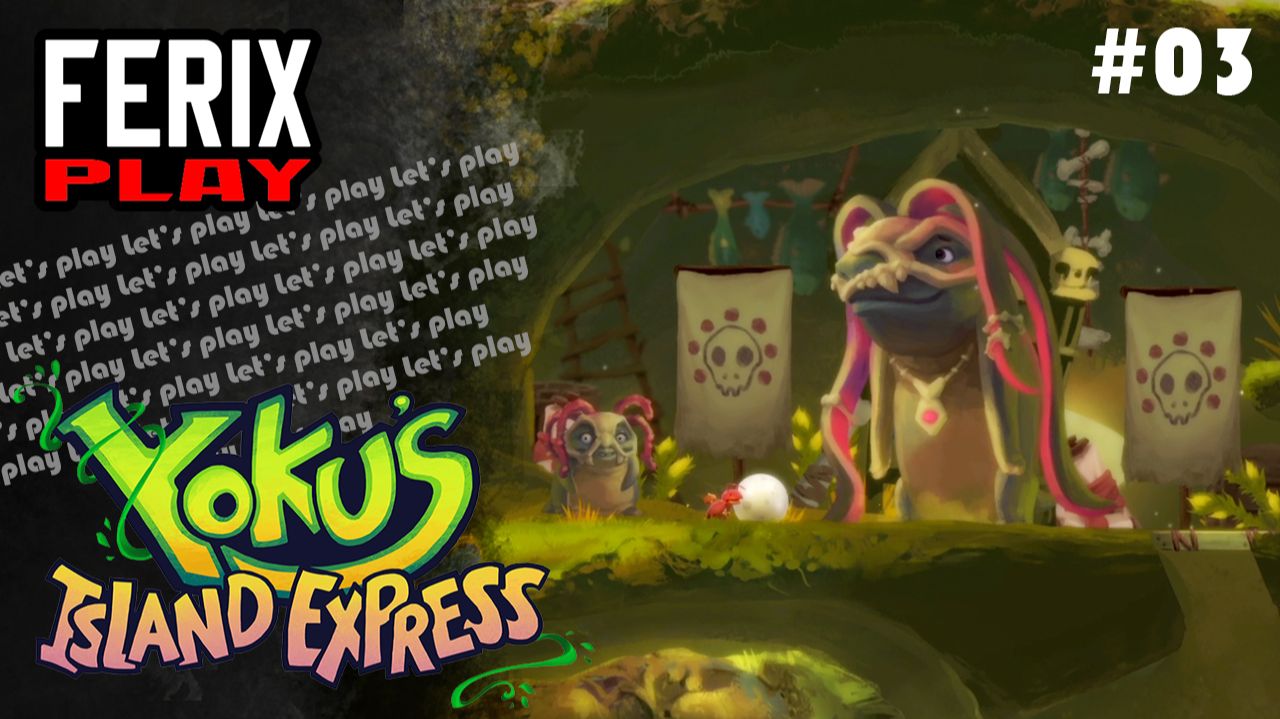 Выручил вождя // Yoku's Island Express #03