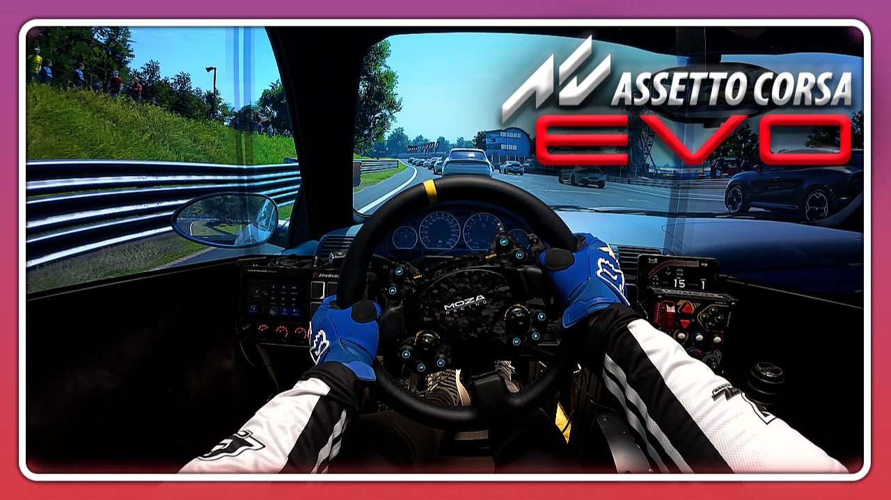 BMW M3 CSL (E46) на Oulton Park | Геймплей Assetto Corsa EVO