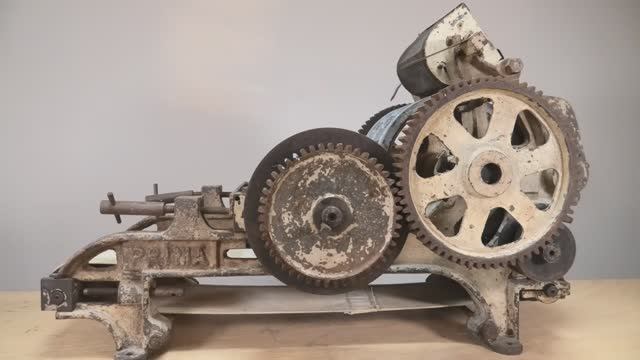 Восстановление оборудования для производства печенья - 1920s SPECULAS Roller