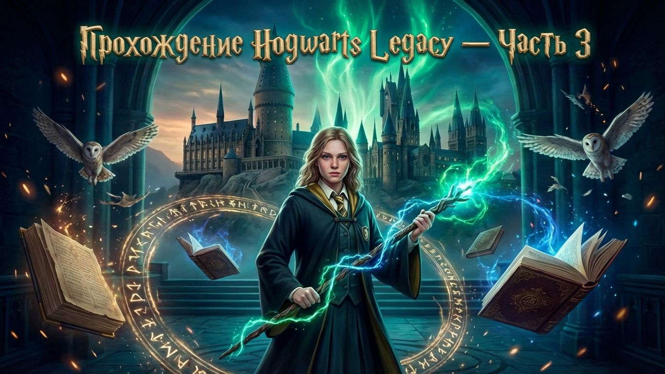 Прохождение Hogwarts ❥ Hogwarts Legacy #3