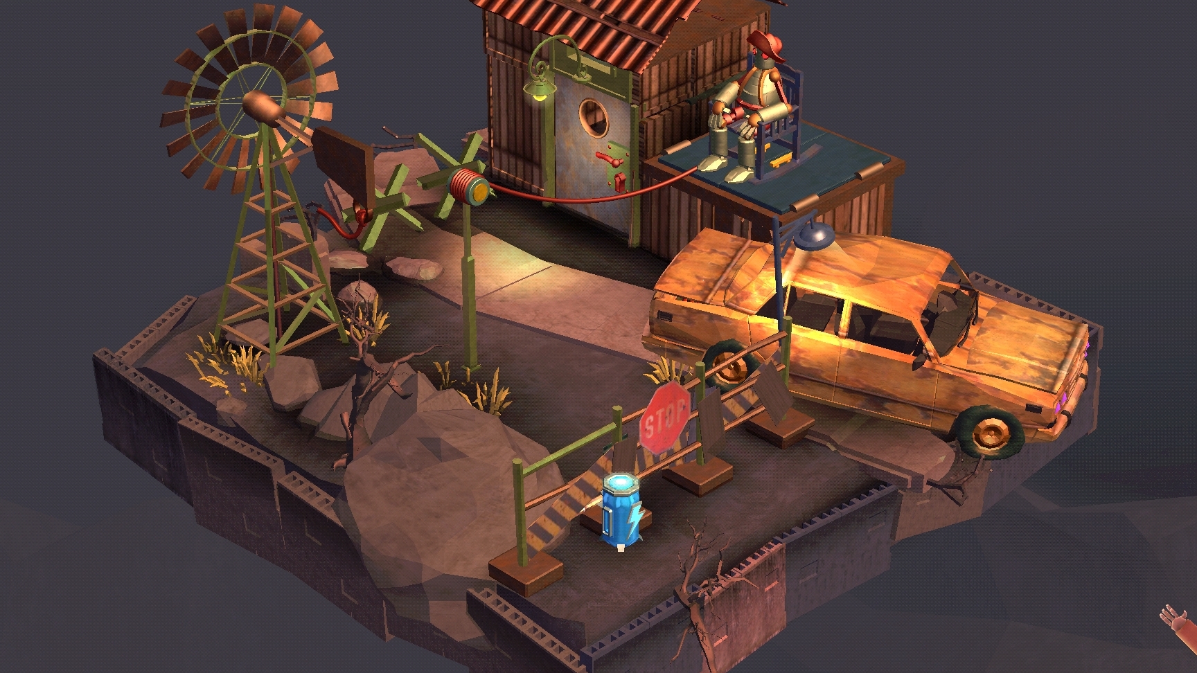 Tiny Robots Recharged | На Кусочки | Прохождение