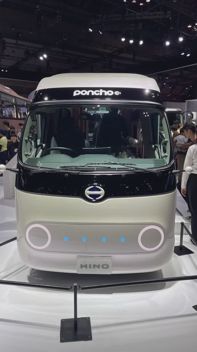 HINO PONCHO: будущее общественного транспорта | Japan Mobility Show 🇯🇵