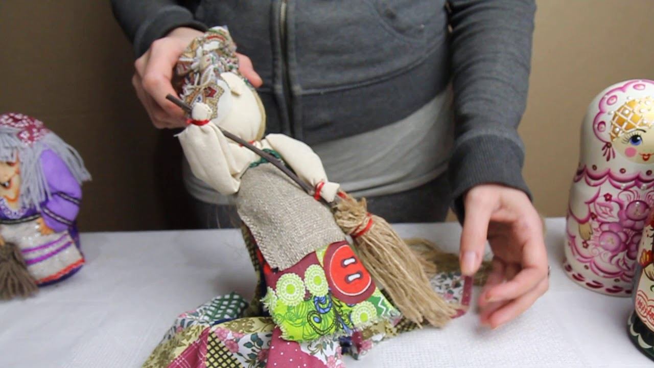 Кукла оберег Яга Ягуся Матушка | Обереговая кукла Яга Ягуся