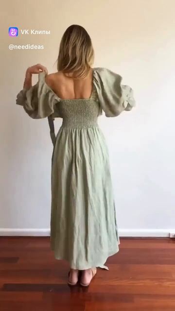Платье лен