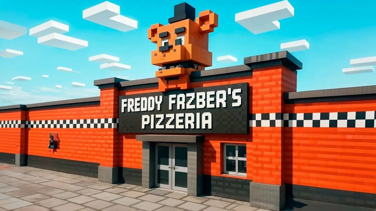 МАЙНКРАФТ НО ПИЦЦЕРИЯ АНИМАТРОНИКОВ!MINECRAFT TROLLING!