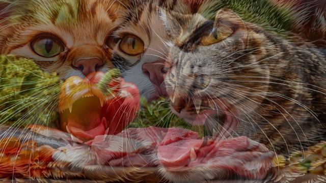 Как кошки чувствуют вкус пищи