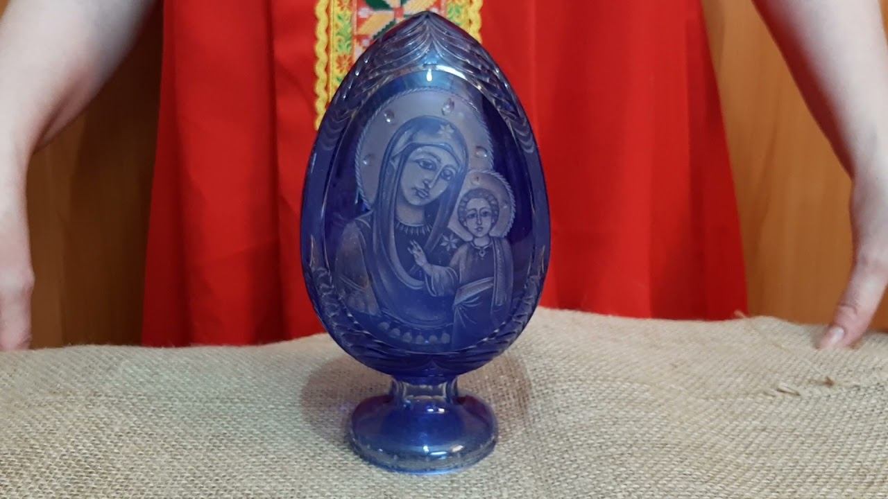 Пасхальное Яйцо Казанская Божия Матерь