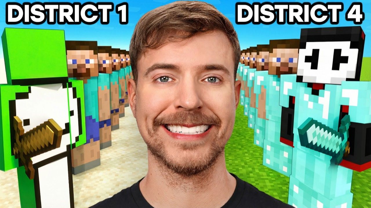 100 Ютуберов Симулируют Голодные Игры