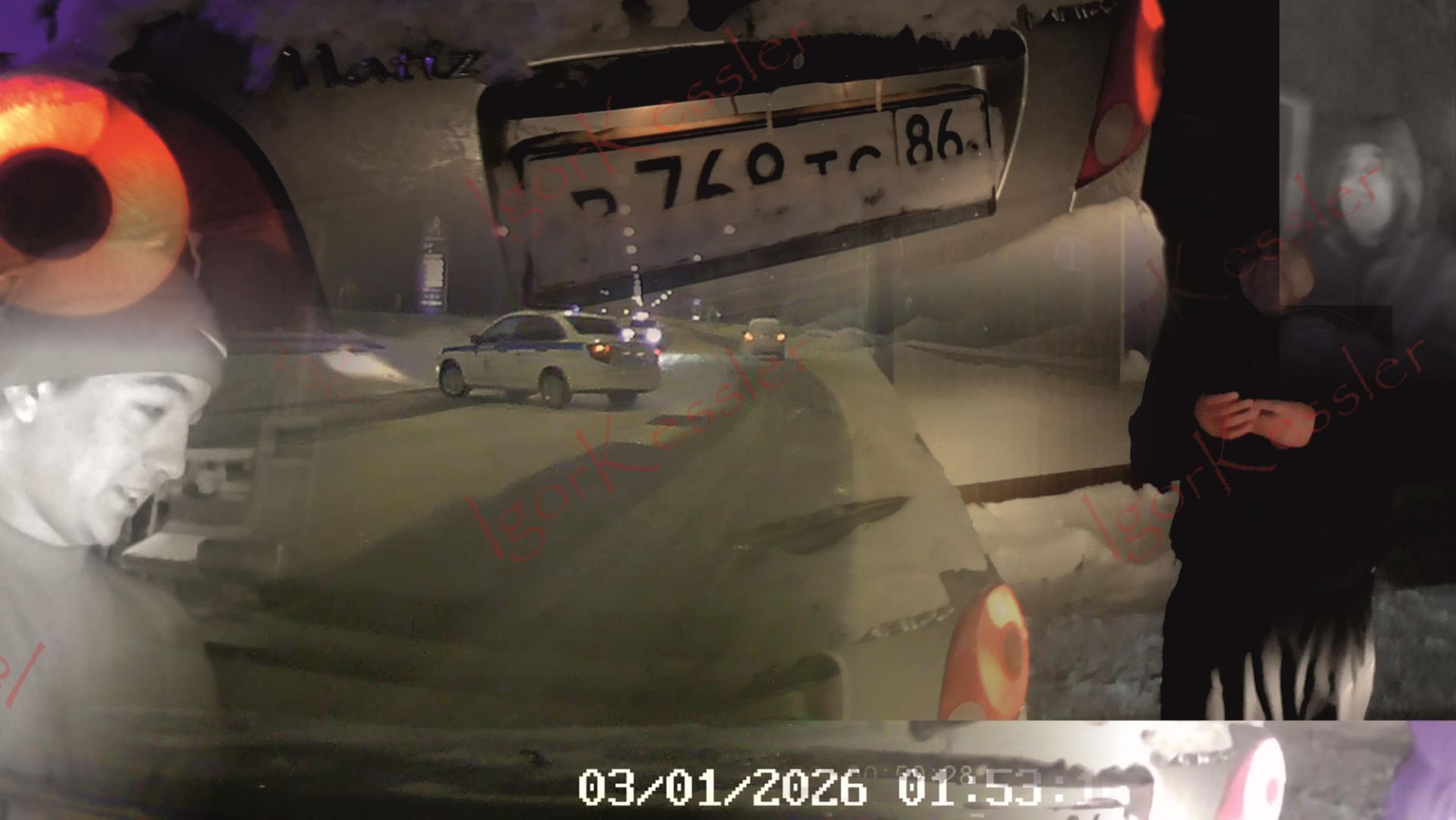 Без документов на Матизе в Сургуте