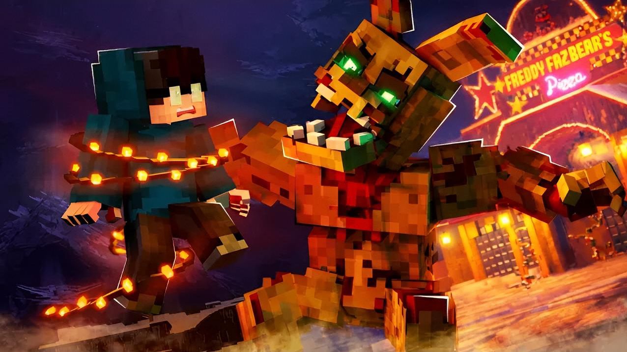 ВОЗВРАЩЕНИЕ СПРИНГТРАПА -ФНАФ 2 НОВОГОДНИЙ -СТРАШИЛКИ MINECRAFT