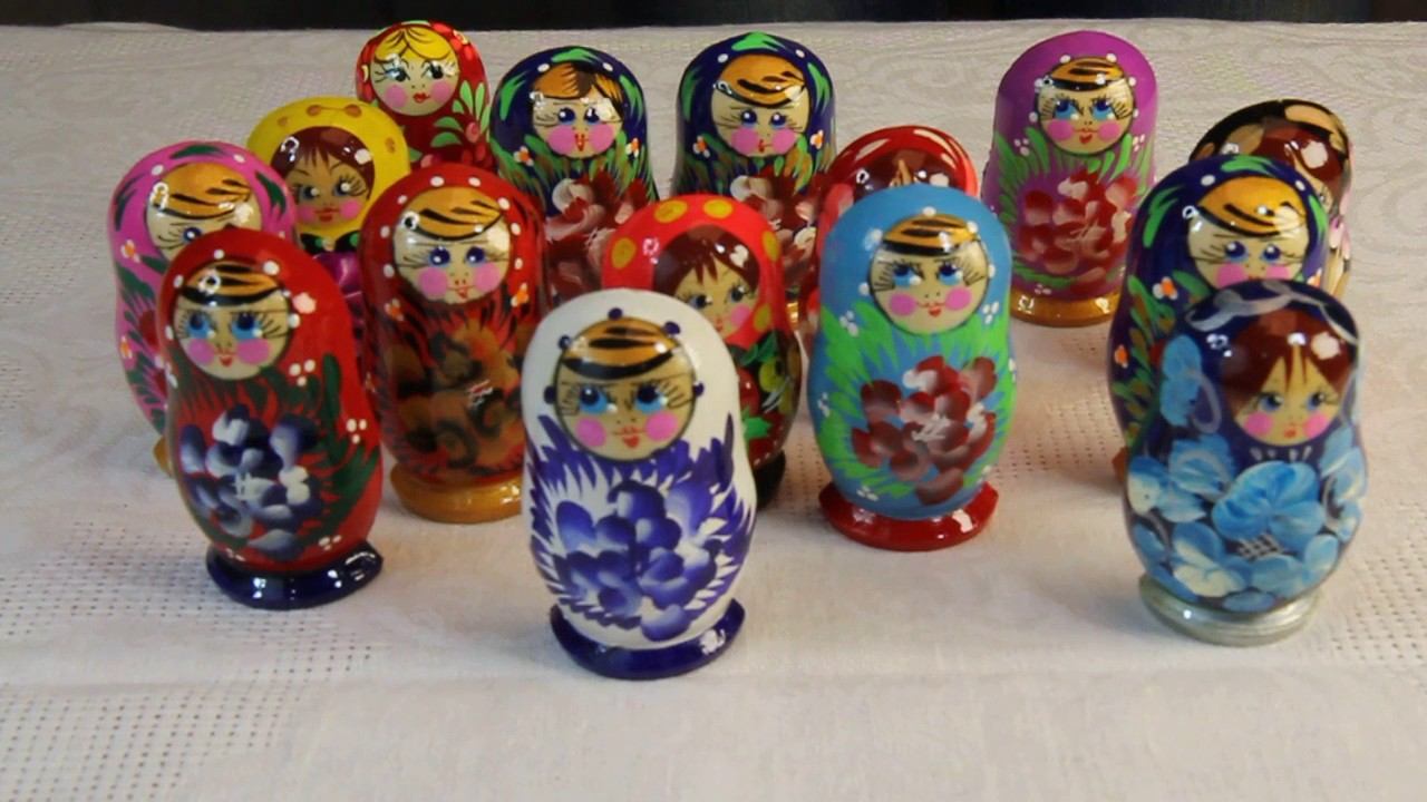 Магнит матрёшка | www.artshop-rus.com