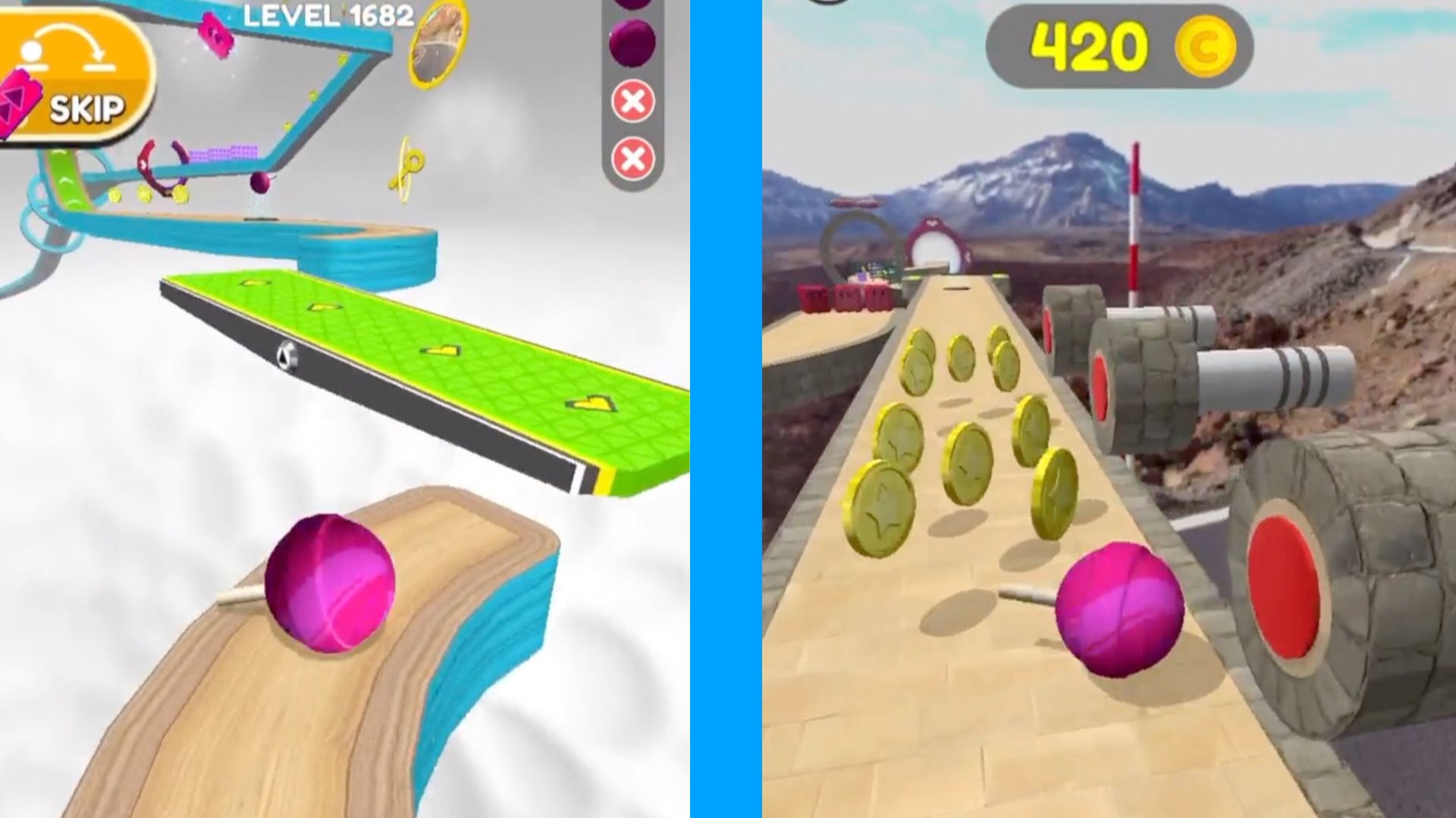 Going Balls  Super Speed run Gameplay New Update Level 1682