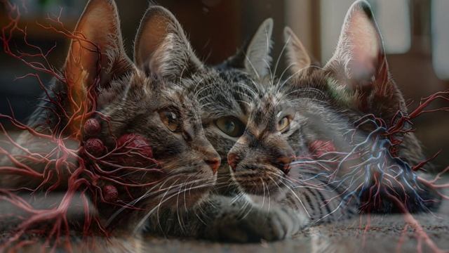 Как кошки восстанавливаются после стресса