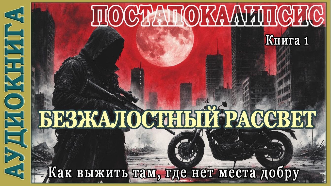 Безжалостный рассвет. Как выжить там, где нет места добру. Книга 1. Аудиокнига Постапокалипсис