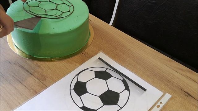 Торт с МЯЧИКОМ Оформление торта