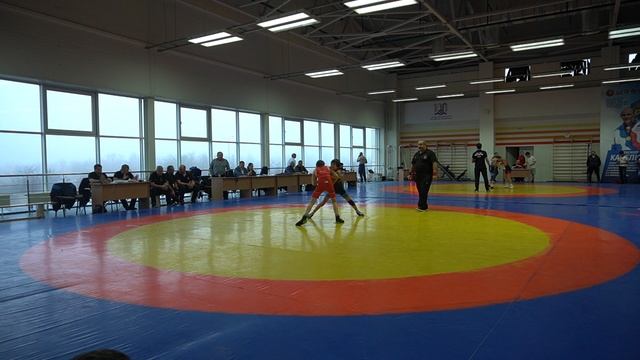 ГРБ. U-16 Первенство края. 41 кг. Борьба за бронзу. Сокол Егор (Славянск)-Сандросян Рубен (Анапа)