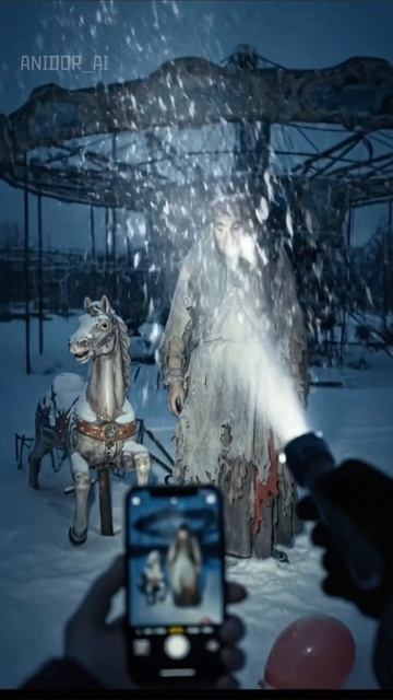 Вирусный хоррор тренд. #нейросети#нейросетьдлябизнеса #искусственныйинтеллект #иидлябизнеса #anidor_