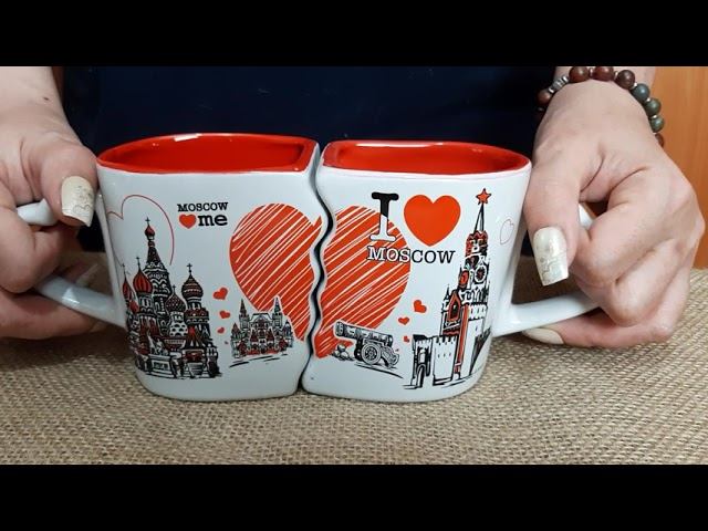 Набор кружек Москва 130 мл