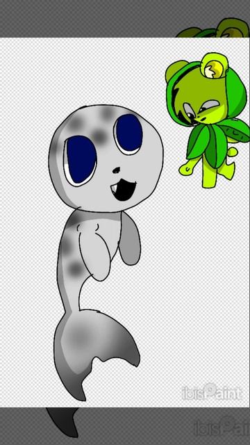 Морские рисунки.часть 8.seal and bear