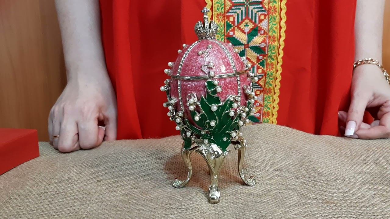 Пасхальное яйцо Ландыши