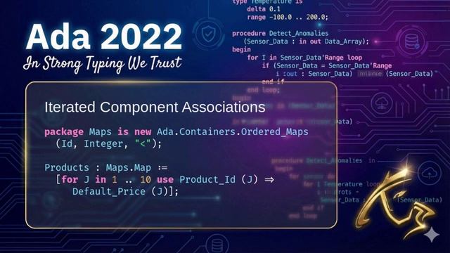 Ada 2022 - Повторяющиеся ассоциации компонентов