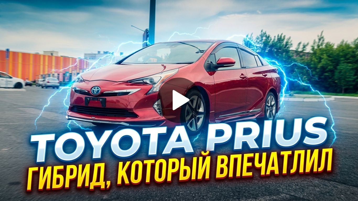 TOYOTA PRIUS - ГИБРИД, КОТОРЫЙ ВПЕЧАТЛИЛ