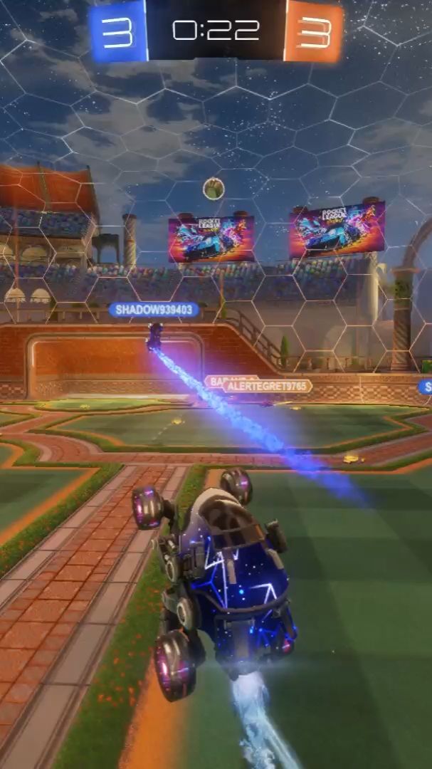 Rocket League полет скарабея