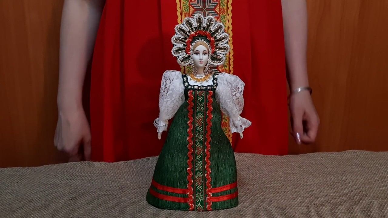 Сувенирная кукла Аграфена | Кукла в народных костюмах