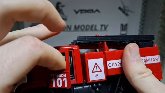 Распаковка и обзор модели КАМАЗ 43502 от Технопарк