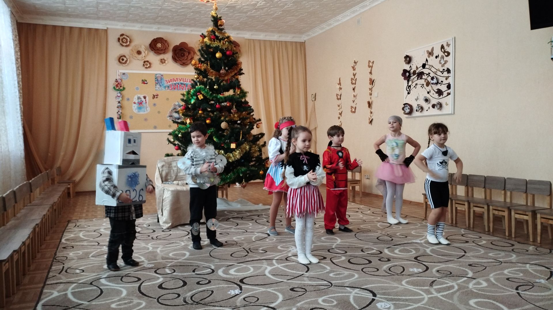 КОСМИЧЕСКИЙ НОВЫЙ ГОД. Утренник в детском саду, часть 1, 29.12.2025